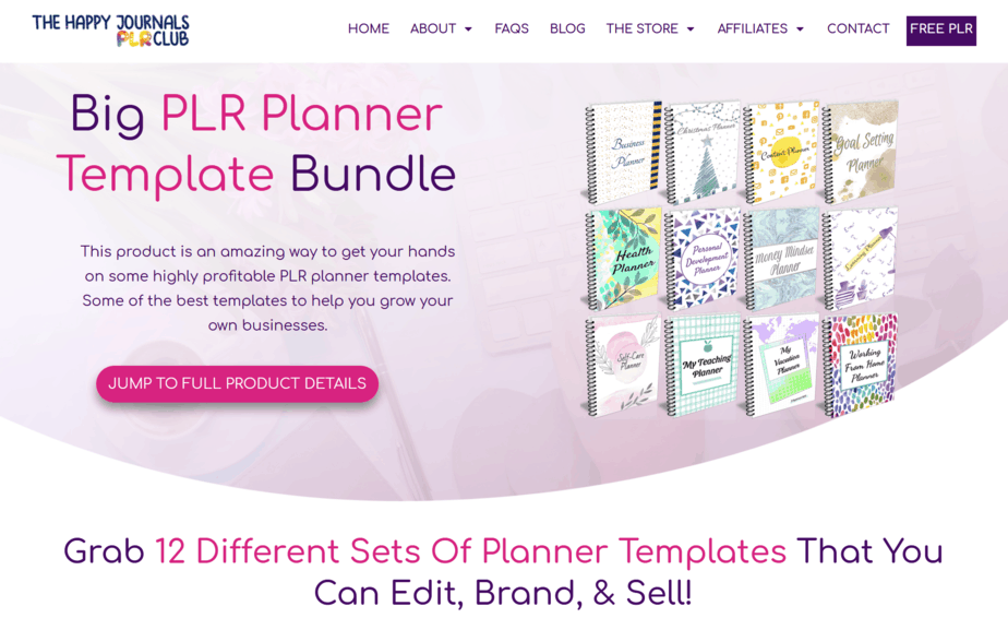 Health Planner Templates Plr Archives Buy Quality PLR