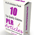 20 High Quality Reverse Diabetes PLR Articles Pack