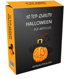10 Top Quality Halloween PLR Articles and Social Media Posts