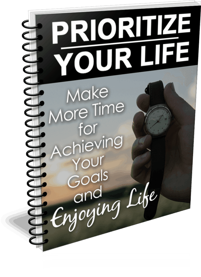 Prioritize Your Life Report and Worksheet with Personal Use Rights