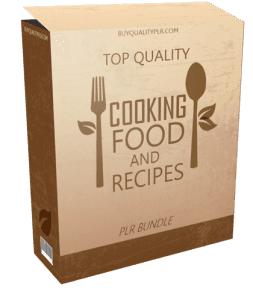 Top Quality Cooking Food and Recipes PLR Bundle