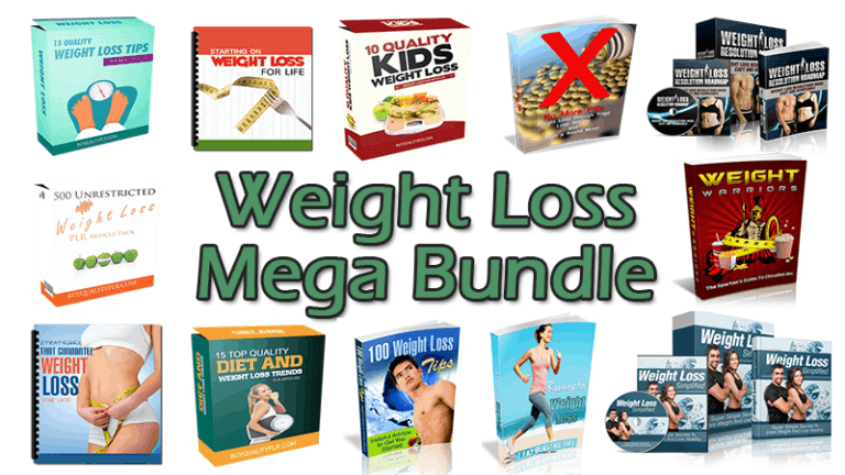 Weight Loss Mega Bundle | Weight Loss Content Blowout