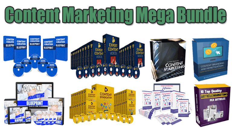 Content Marketing MEGA Bundle | Content Marketing Content Blowout