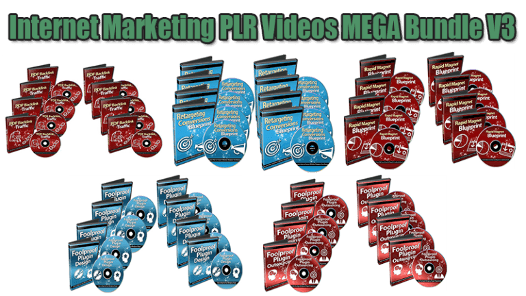 Internet Marketing PLR Videos MEGA Bundle V1