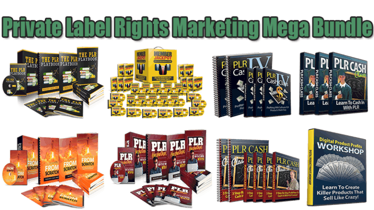 Private Label Rights Marketing Mega Bundle | PLR Marketing Content
