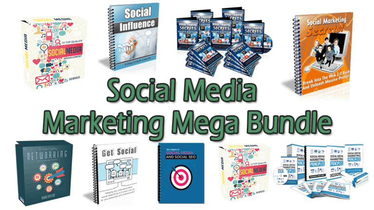 Social Media Marketing MEGA Bundle | Social Media Content Blowout