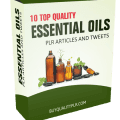 10 Top Quality Essential Oils PLR Articles and Tweets