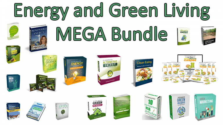 Energy and Green Living MEGA Bundle | Energy and Green Living Content ...