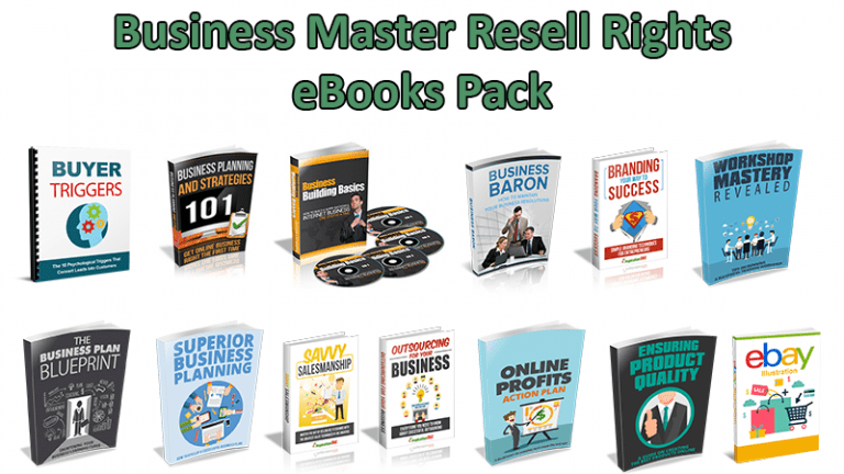 16 Business Master Resell Rights eBooks Pack | Business MRR