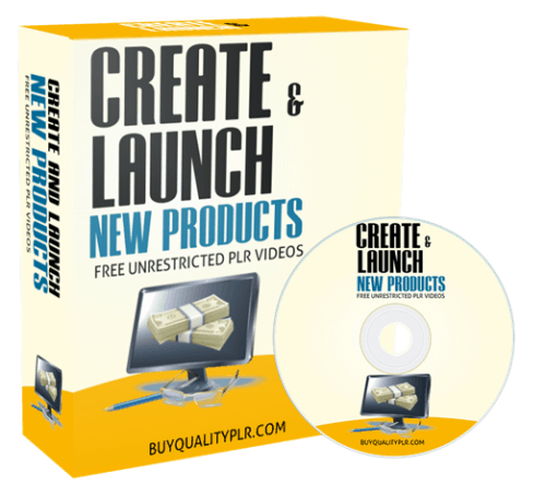 Create And Launch New Products Free Unrestricted PLR Videos
