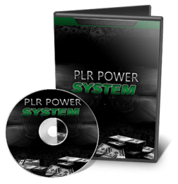 PLR Power System PLR Video Course