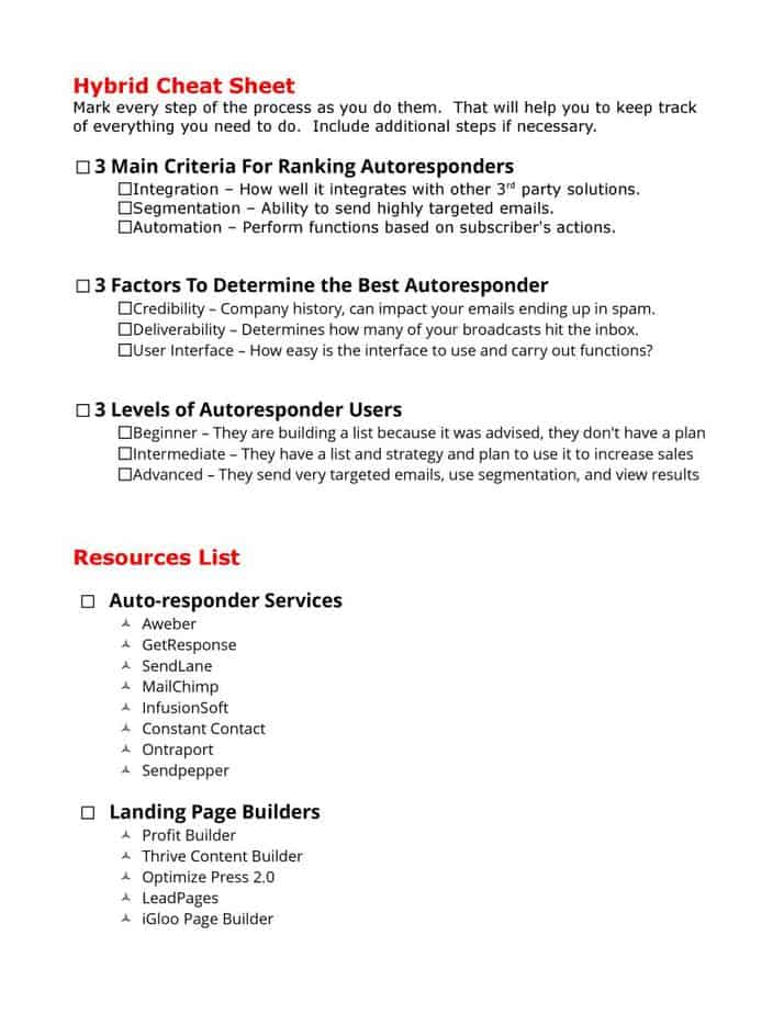 Auto-Responder Buyers Guide PLR Lead Magnet Toolkit