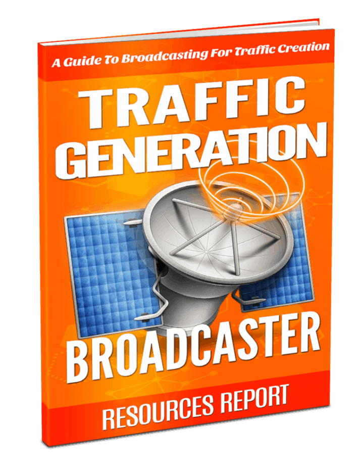 Traffic Generation Broadcaster Monster PLR eBook Package