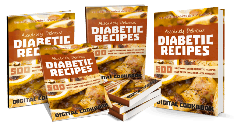 Delicious Diabetic Recipes Cookbook PLR eBook with Salespage