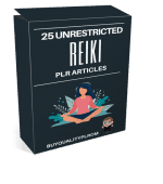 25 Unrestricted Reiki PLR Articles