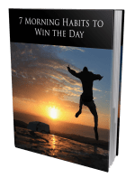 7 Morning Habits To Win The Day MRR Ebook and Squeeze Page