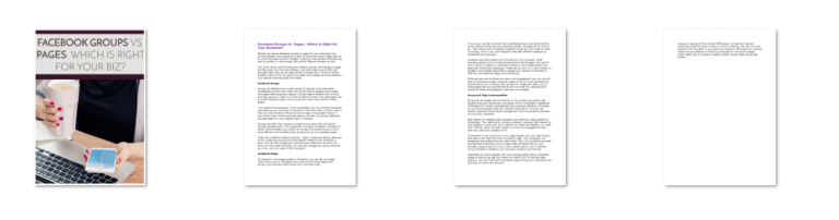 Facebook Groups Premium PLR Package | Facebook Groups PLR Pack