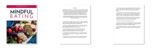 Mindful Eating Premium PLR Package 48k Words | Mindful Eating PLR