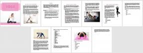 Yoga Fitness Premium PLR Package | PLR Yoga Content Pack