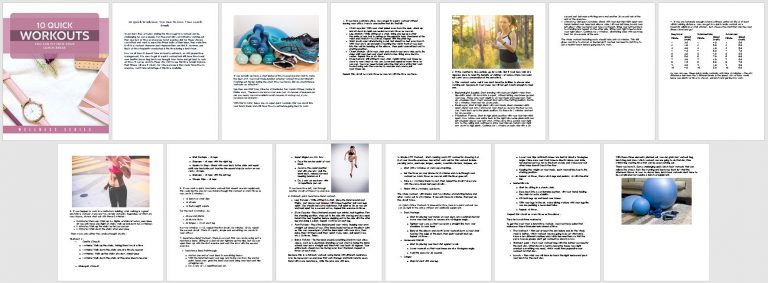 15 Minute Workouts Premium PLR Package | Fitness Workouts PLR Pack