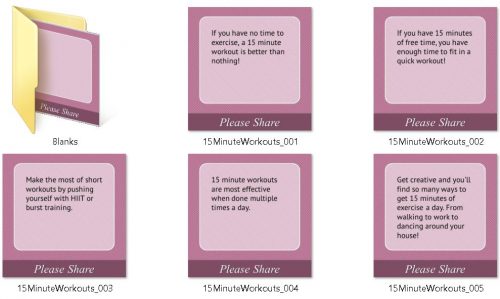 15 Minute Workouts Premium PLR Package | Fitness Workouts PLR Pack