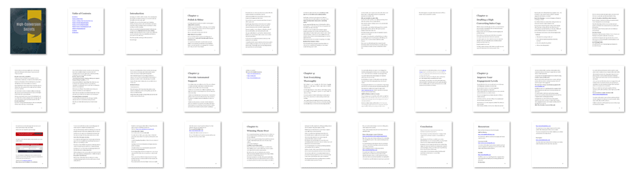High Conversion Secrets PLR eBook Resell PLR