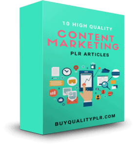 10 High Quality Content Marketing PLR Articles