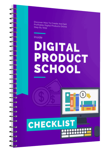 Digital Product School Sales Funnel with Master Resell Rights