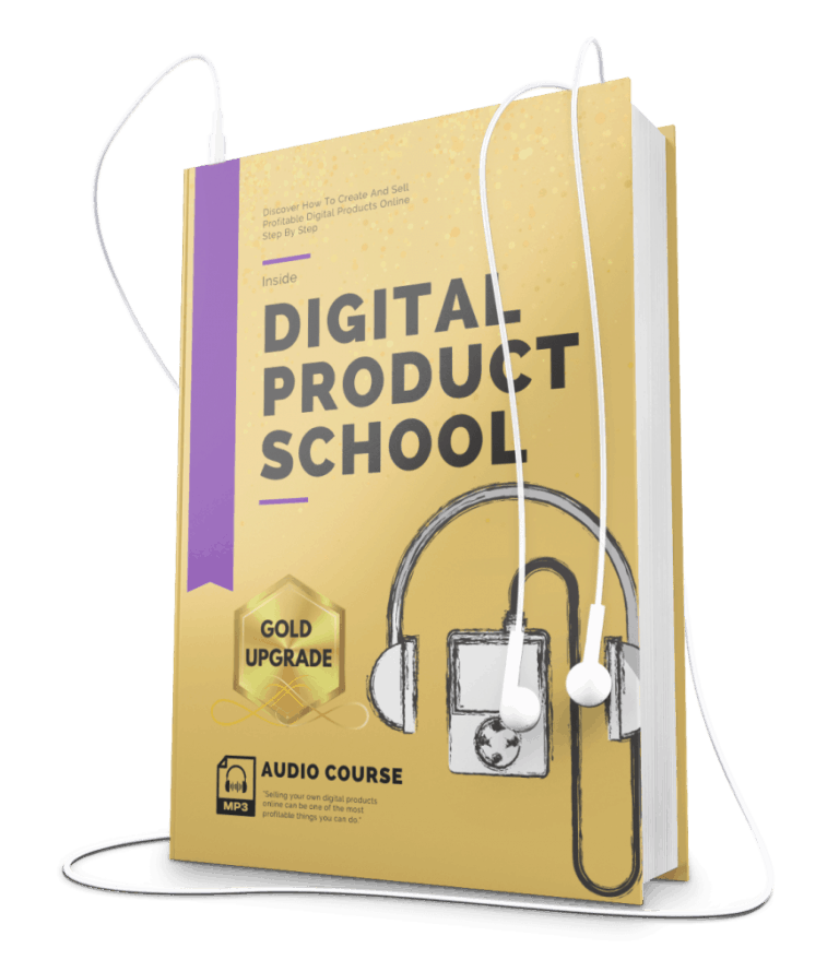 Digital Product School Sales Funnel with Master Resell Rights
