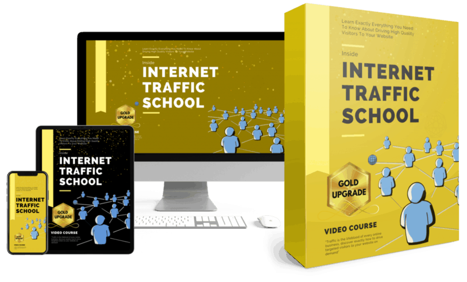 Internet Traffic School Sales Funnel with Master Resell Rights