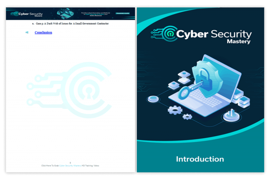 Cyber Security Mastery PLR Sales Funnel | Cyber Security PLR