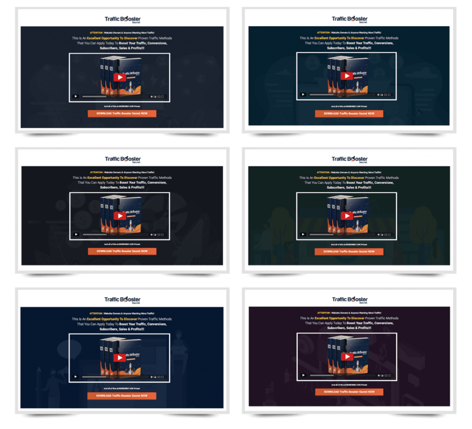 Traffic Booster Secret PLR Sales Funnel |Traffic PLR Package