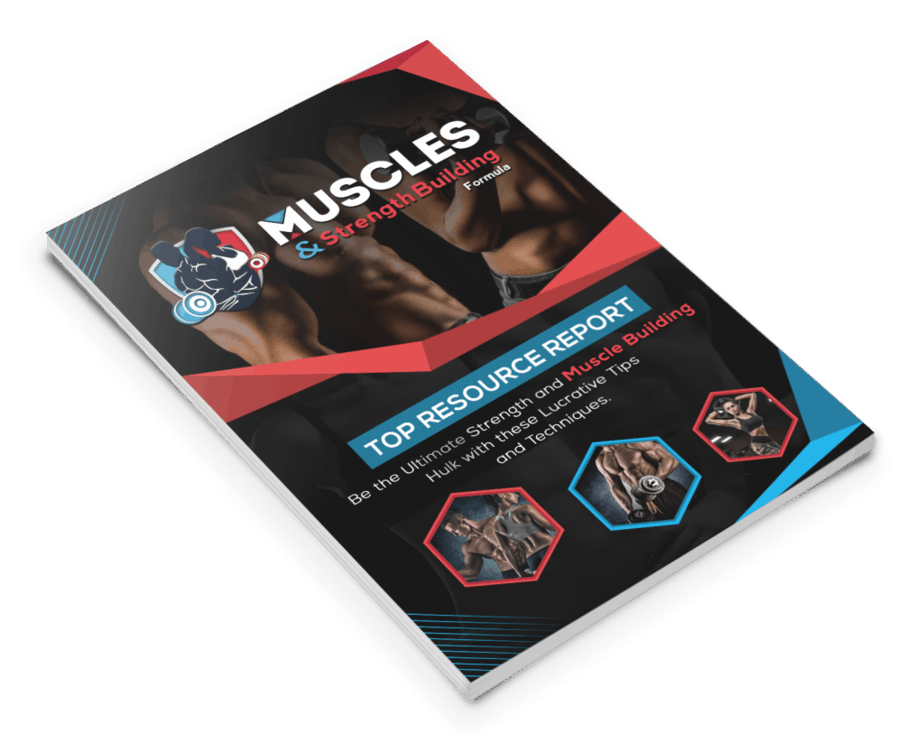 Muscles and Strength Building Formula PLR Sales Funnel