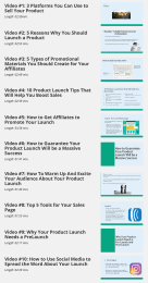 Product Launch Ninja Sales Funnel with Master Resell Rights