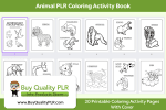PLR Coloring Books and Pages | PLR Printable Coloring Products