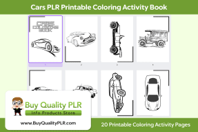 PLR Coloring Books and Pages | PLR Printable Coloring Products