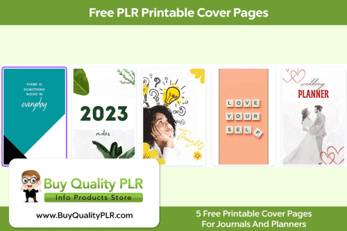 Free PLR Printable Cover Pages | Free PLR Printable Covers