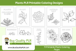 PLR Coloring Books and Pages | PLR Printable Coloring Products