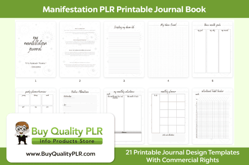 PLR Journals and Done-For-You PLR Journal Printables