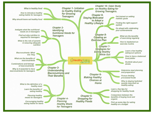Healthy Eating for Teenagers PLR Sales Funnel | Eat Healthy PLR