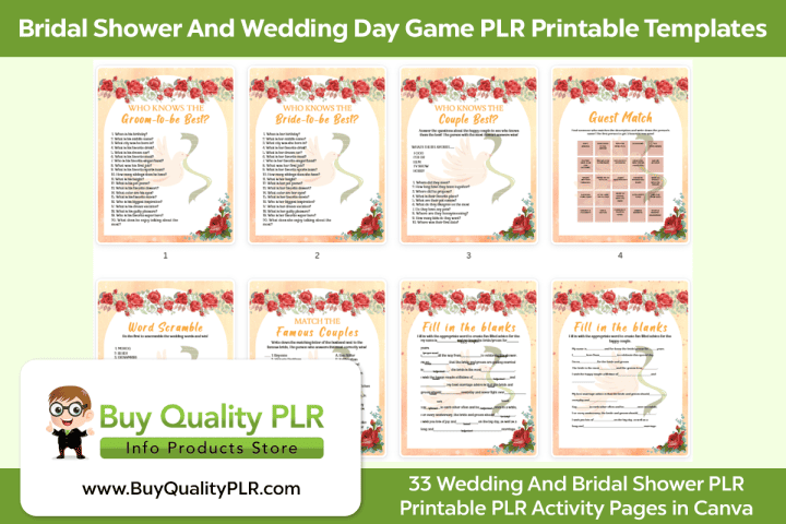 PLR Activity Pages and Done-For-You PLR Printable Activity Books