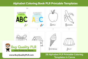 PLR Coloring Books and Pages | PLR Printable Coloring Products