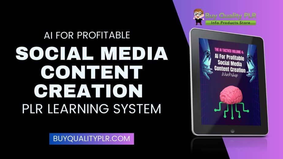 AI For Profitable Social Media Content Creation PLR Workshop